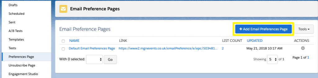 Pardot Email Preference Center Best Practices - Pardot School ...