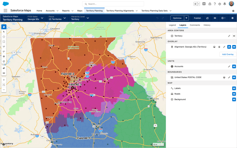 Salesforce Maps: Features, Benefits & Pricing | Salesforce Ben