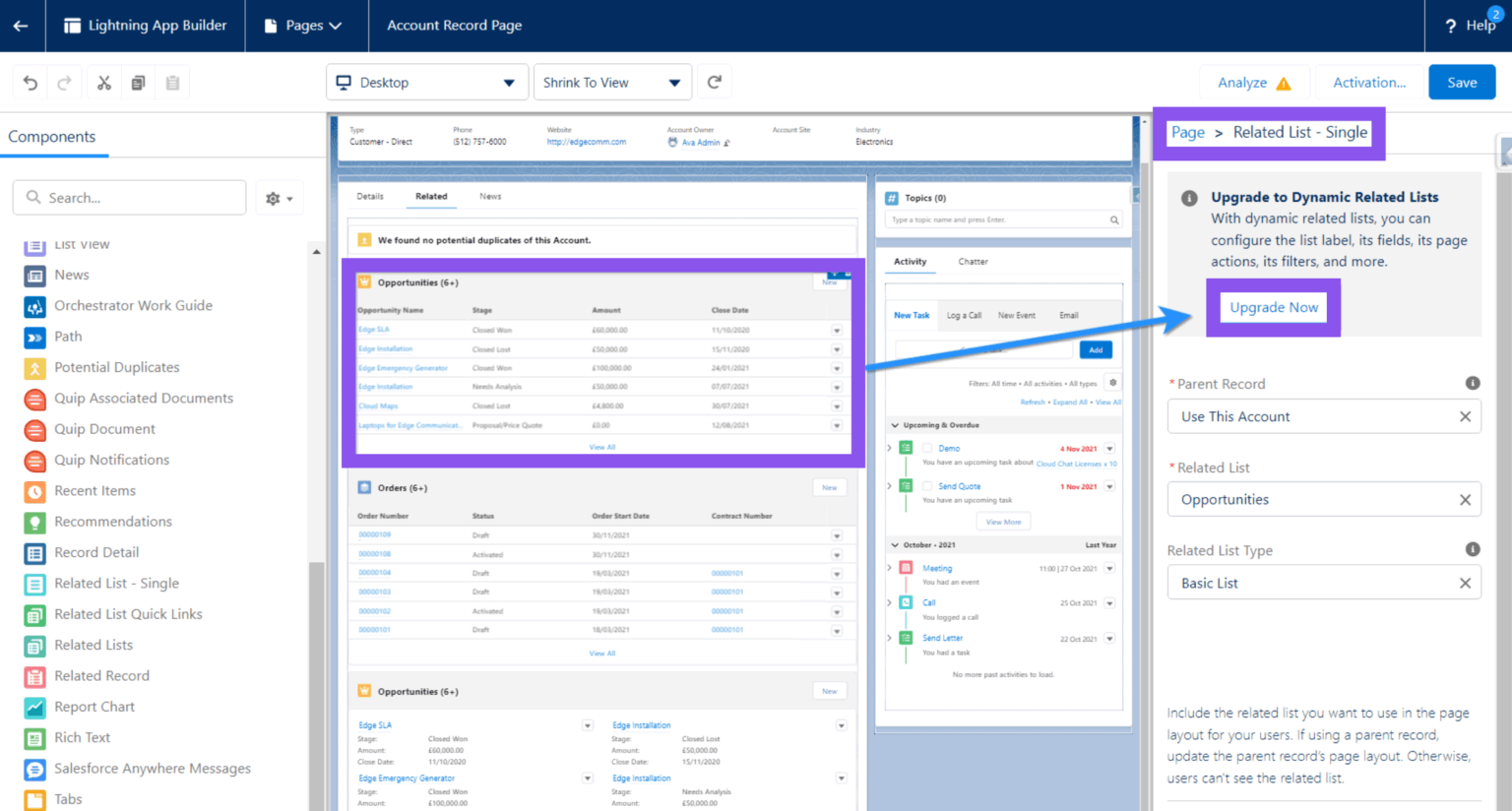Ultimate Guide to Salesforce Dynamic Related Lists | Salesforce Ben