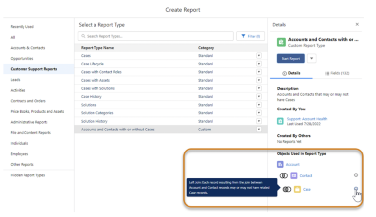 How to Create Salesforce Custom Report Types + Examples