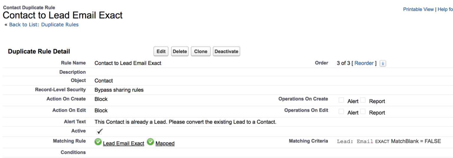 Complete Guide to Salesforce Duplicate Rules | Salesforce Ben