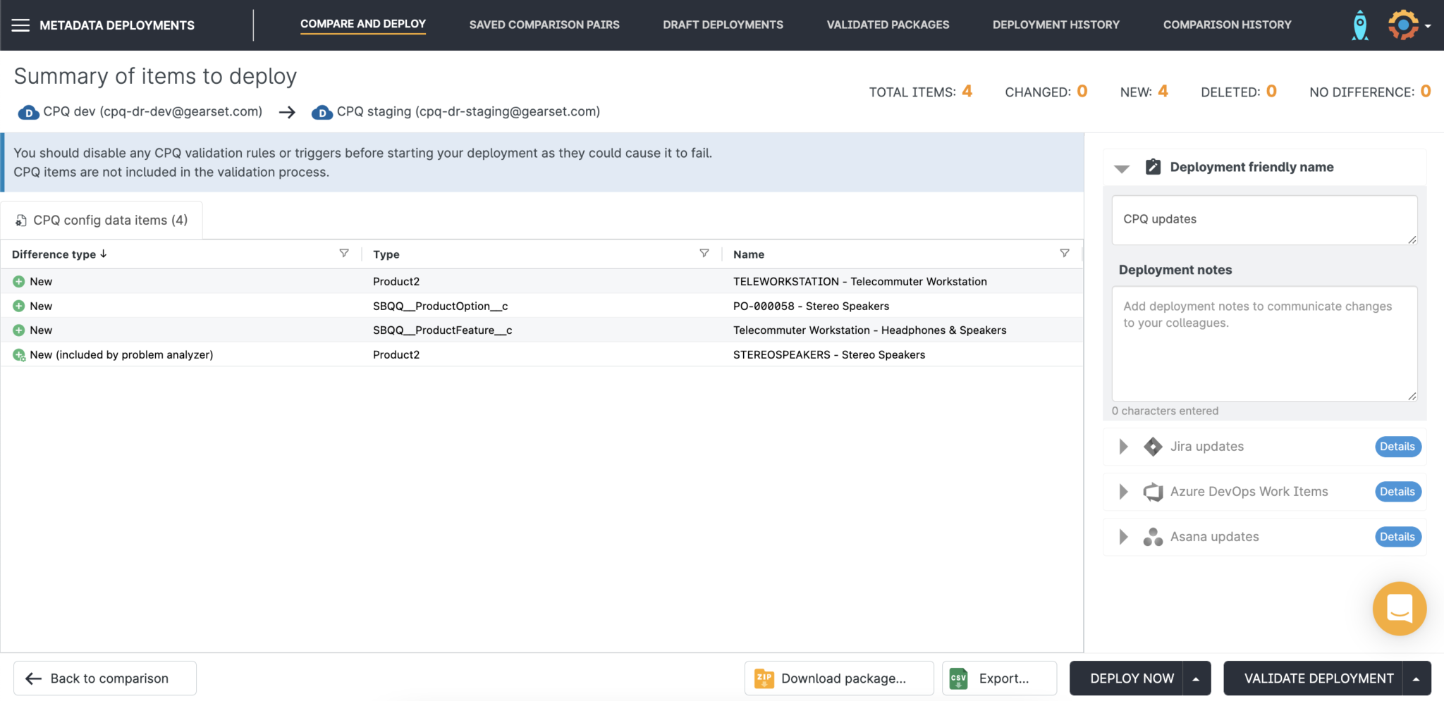 Gearset for CPQ: An Easier Way to Deploy CPQ Configuration | Salesforce Ben