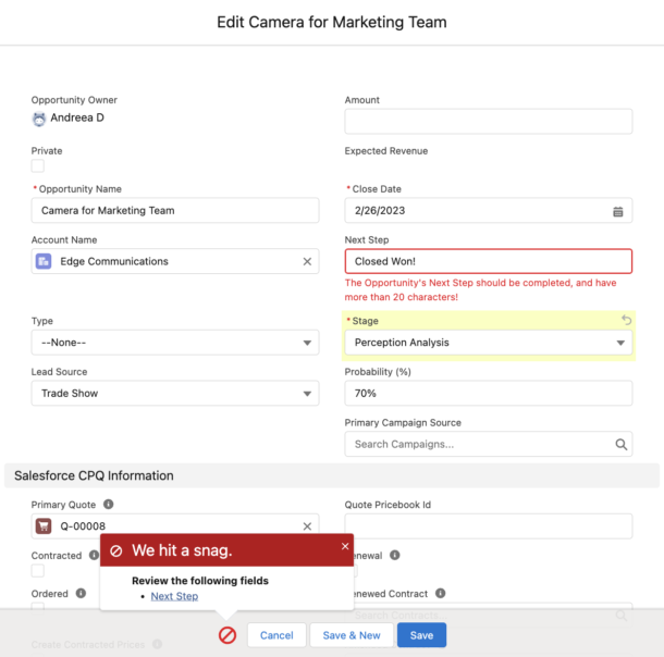 8 Salesforce Opportunity Best Practices | Salesforce Ben