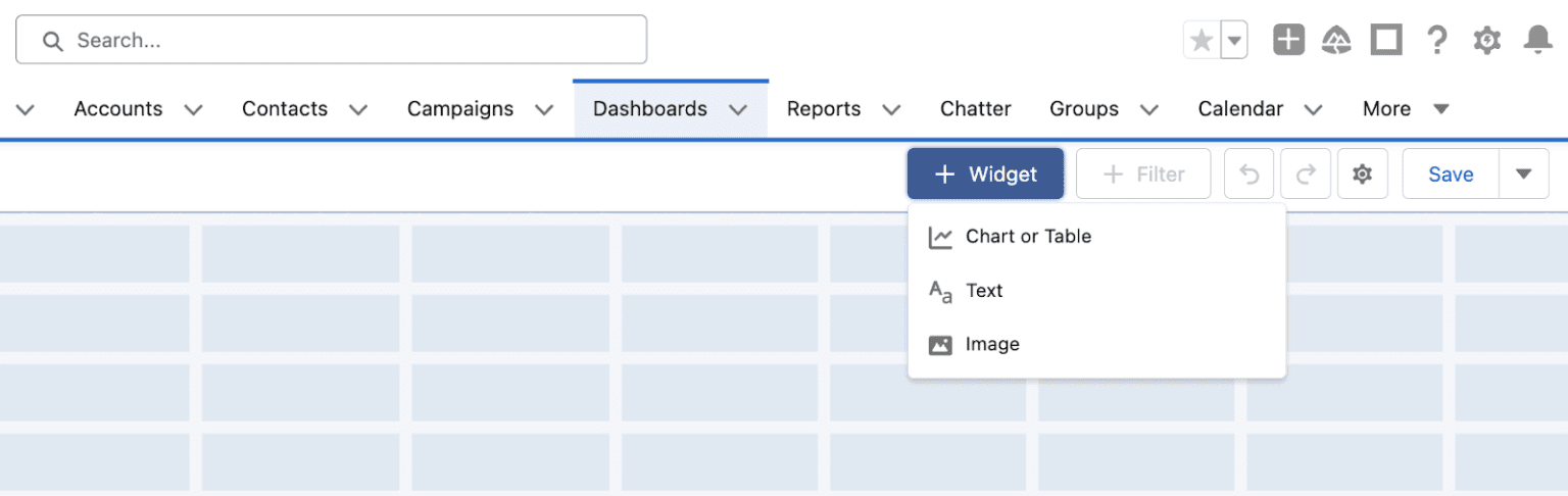 Embed Image Widgets in Salesforce Dashboards | Salesforce Ben