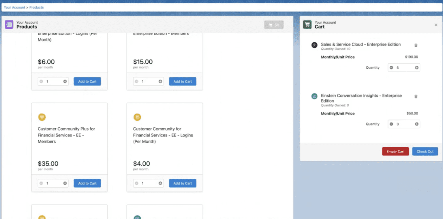 Salesforce "Your Account" App: Browse, Manage, and Buy Licenses ...