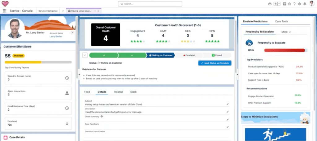 Make Data-Driven Decisions With Salesforce Service Intelligence ...