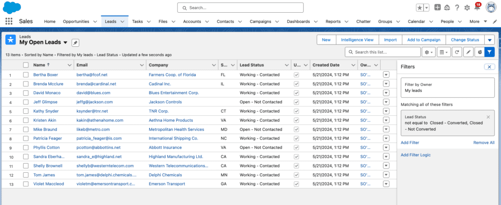 10 List Views for Every Salesforce Org | Salesforce Ben