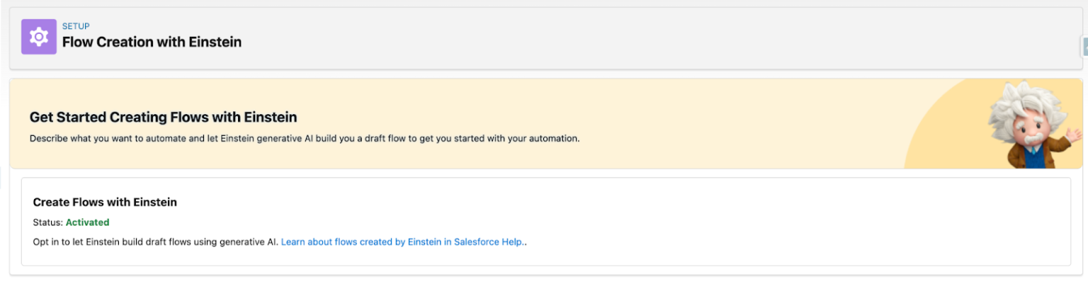 Einstein for Flow Now Generally Available: Tutorial and First Steps ...