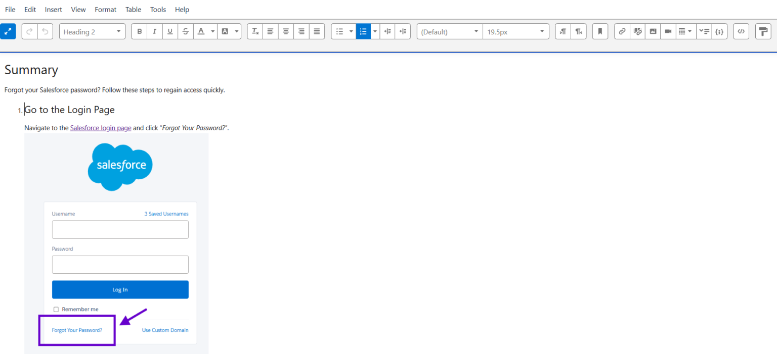Using Salesforce Lightning Article Editor: A Quick Guide | Salesforce Ben
